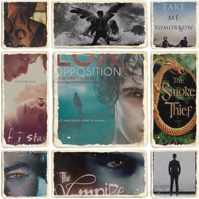 Male characters in books 2.0 – EachPage